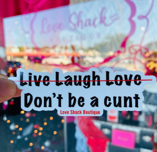 Love Shack Boutique Vinyl Stickers | Love Shack Boutique