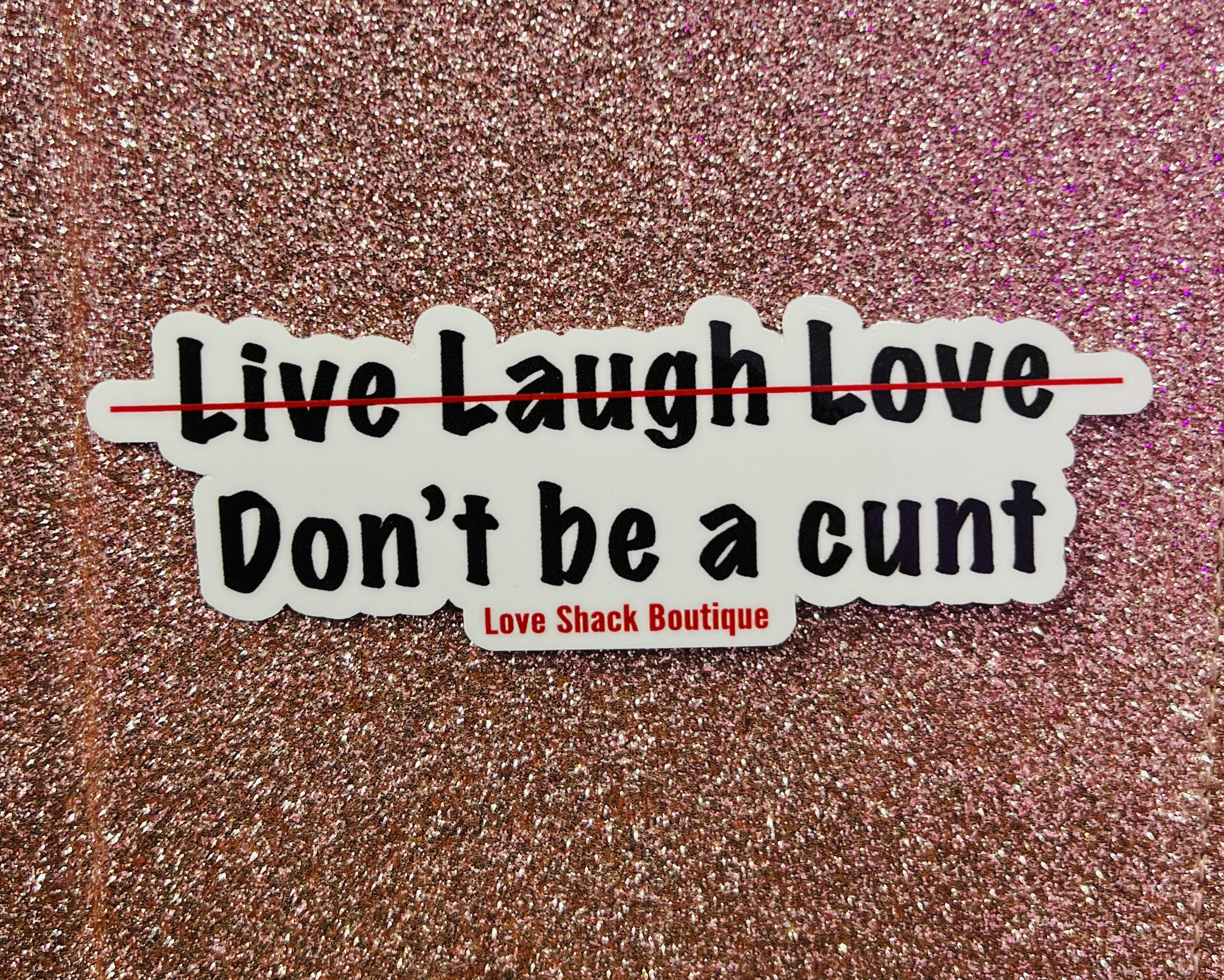 Love Shack Boutique Vinyl Stickers | Love Shack Boutique