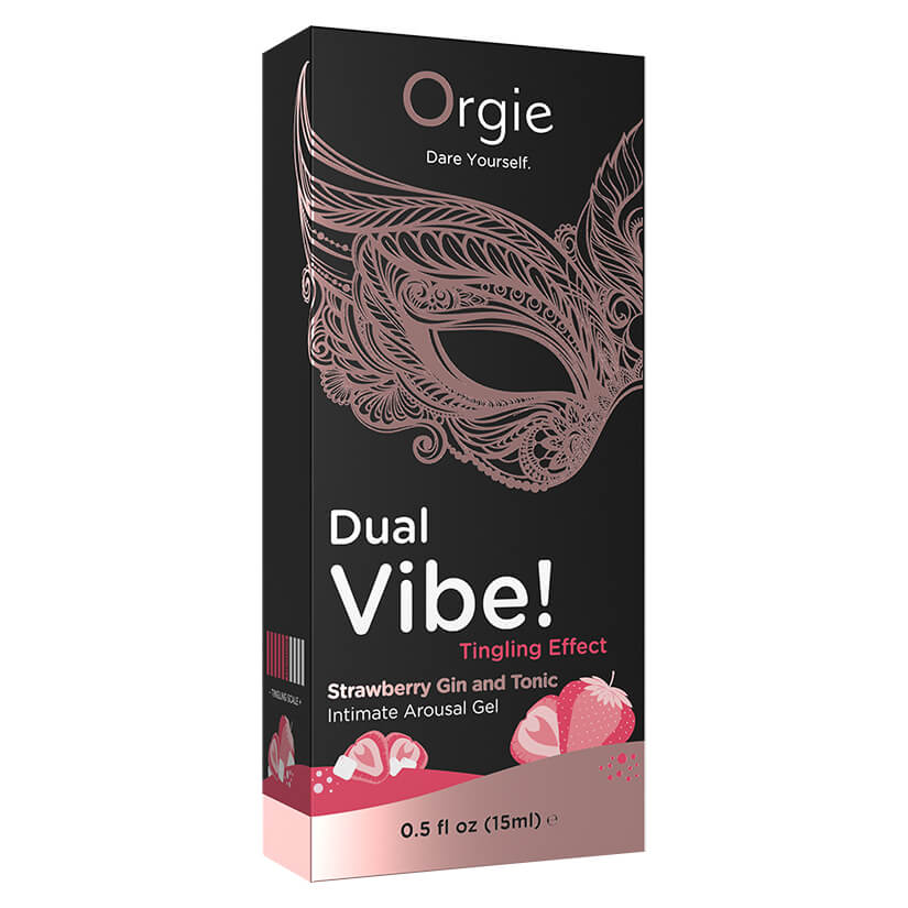 Orgie Dual Vibe! Intimate Arousal Gel-Strawberry Gin and Tonic | Love Shack Boutique
